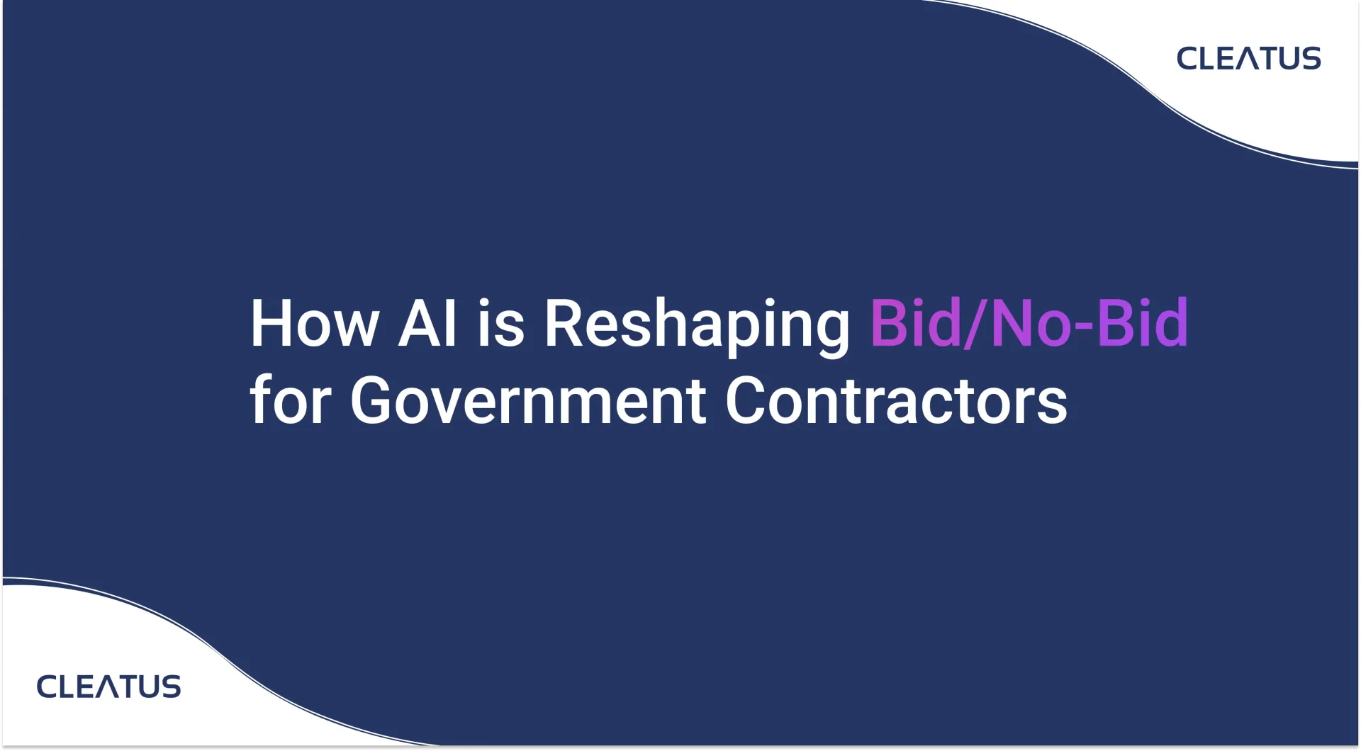 AI-Driven Bid/No-Bid Decisions - Transforming Government Contracting ...