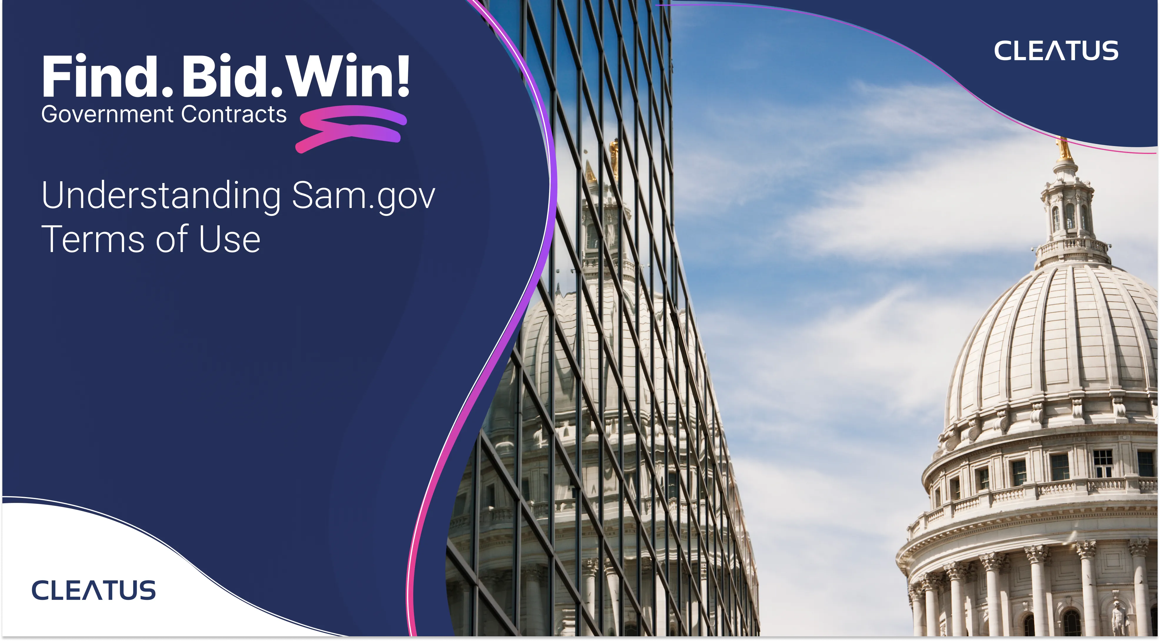 Understanding SAM.gov Terms of Use | CLEATUS